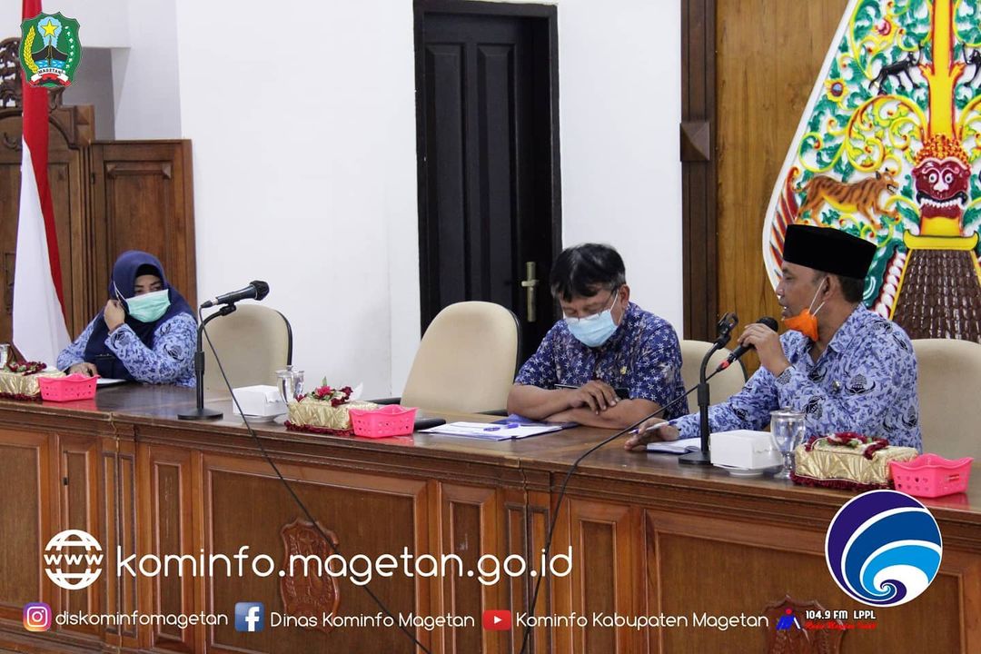 Rakor Bappeda Kabupaten Magetan bersama Bappeda Provinsi – Dinas Komunikasi dan Informatika Kab ...