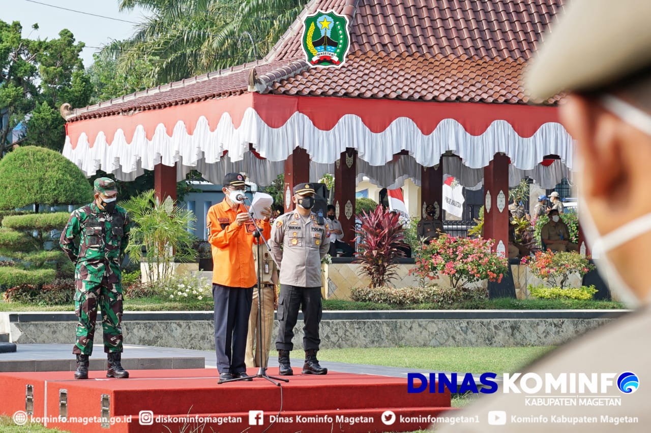 Antisipasi Bencana Alam, Apel Gelar Pasukan Dan Peralatan Digelar Di Alun – Alun Magetan – Dinas ...