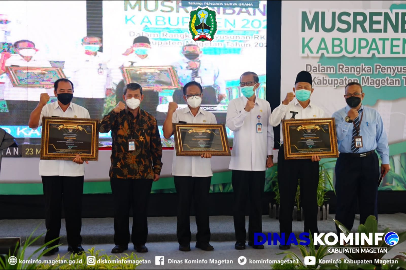 3 DESA DI MAGETAN, DIGANJAR PENGHARGAAN DARI DITJEN PERBENDAHARAAN ...