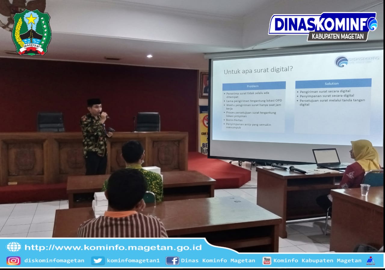 Sosialisasi Penggunaan E-Office di Lingkup Pemkab Magetan – Dinas Komunikasi dan Informatika Kab ...