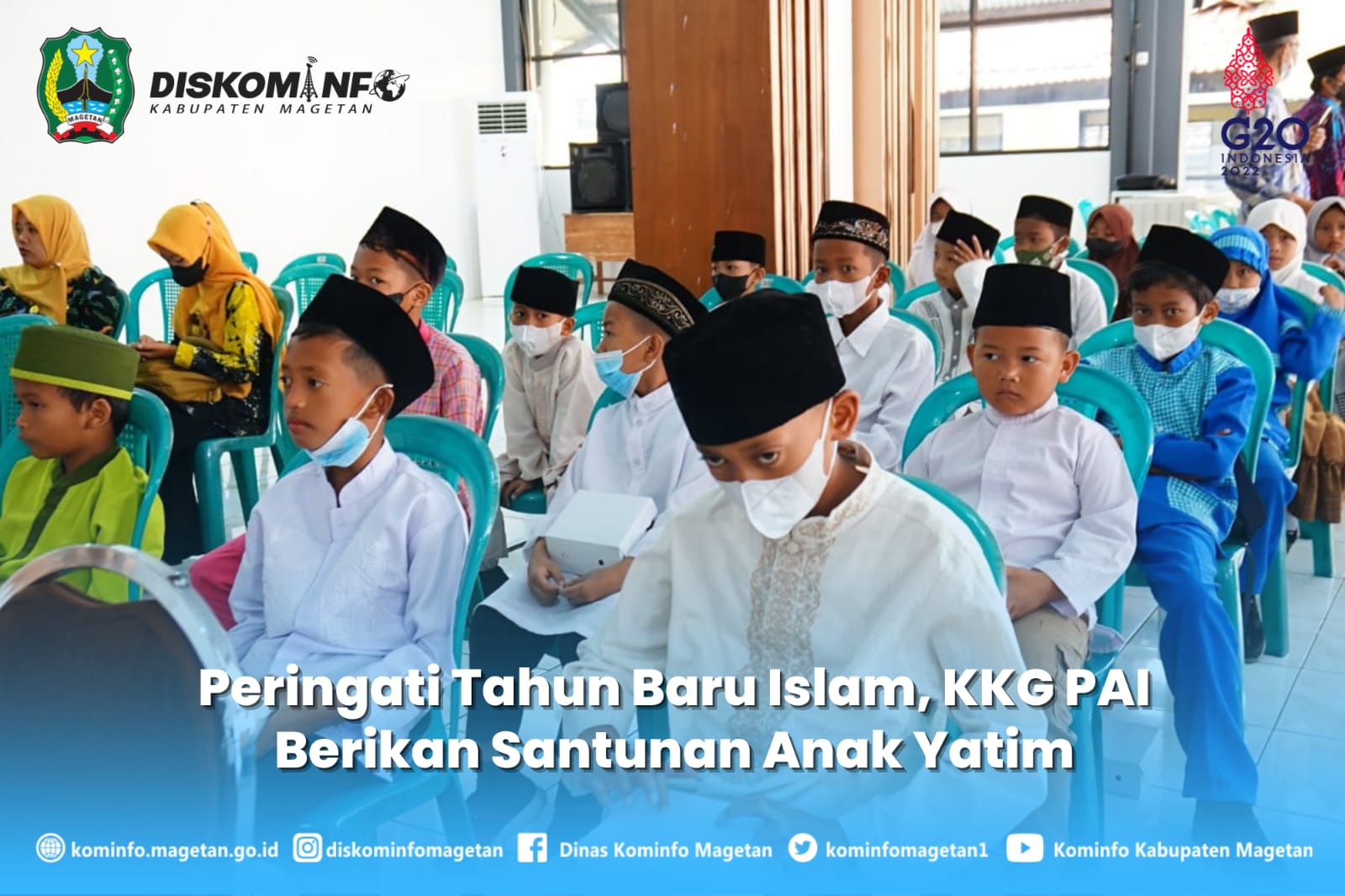 Peringati Tahun Baru Islam, KKG PAI Berikan Santunan Anak Yatim – Dinas Komunikasi dan ...