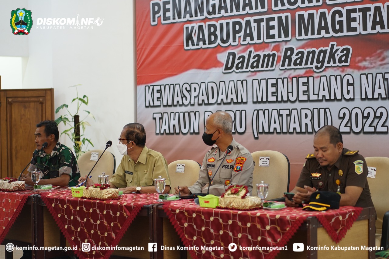 Pemkab Magetan Gelar Rakor Jelang Nataru 2022/2023 – Dinas Komunikasi dan Informatika Kab. Magetan