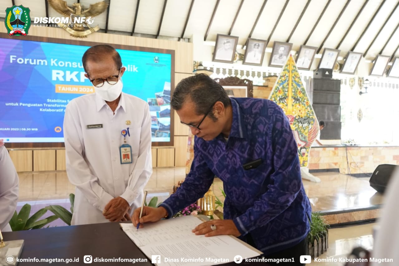 RKPD Tahun 2024, Pangajoman; Sebagai Solusi Permasalahan Yang Di Hadapi Masyarakat Magetan ...
