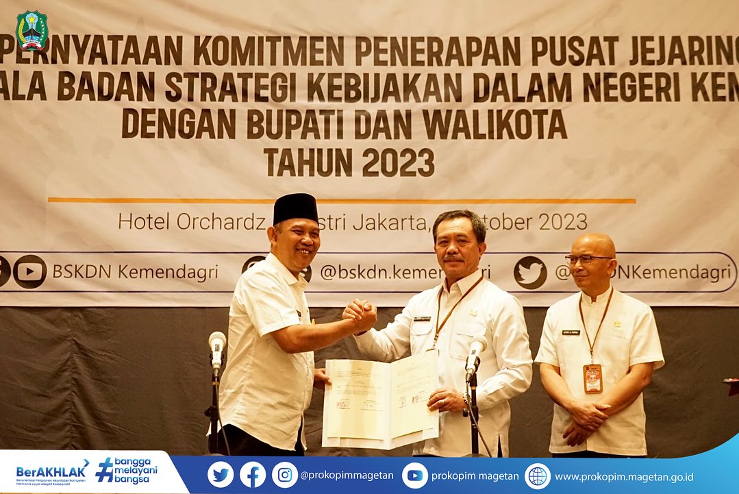Pj Bupati Magetan Tandatangani Komitmen Penerapan Puja Indah – Dinas Komunikasi dan Informatika ...