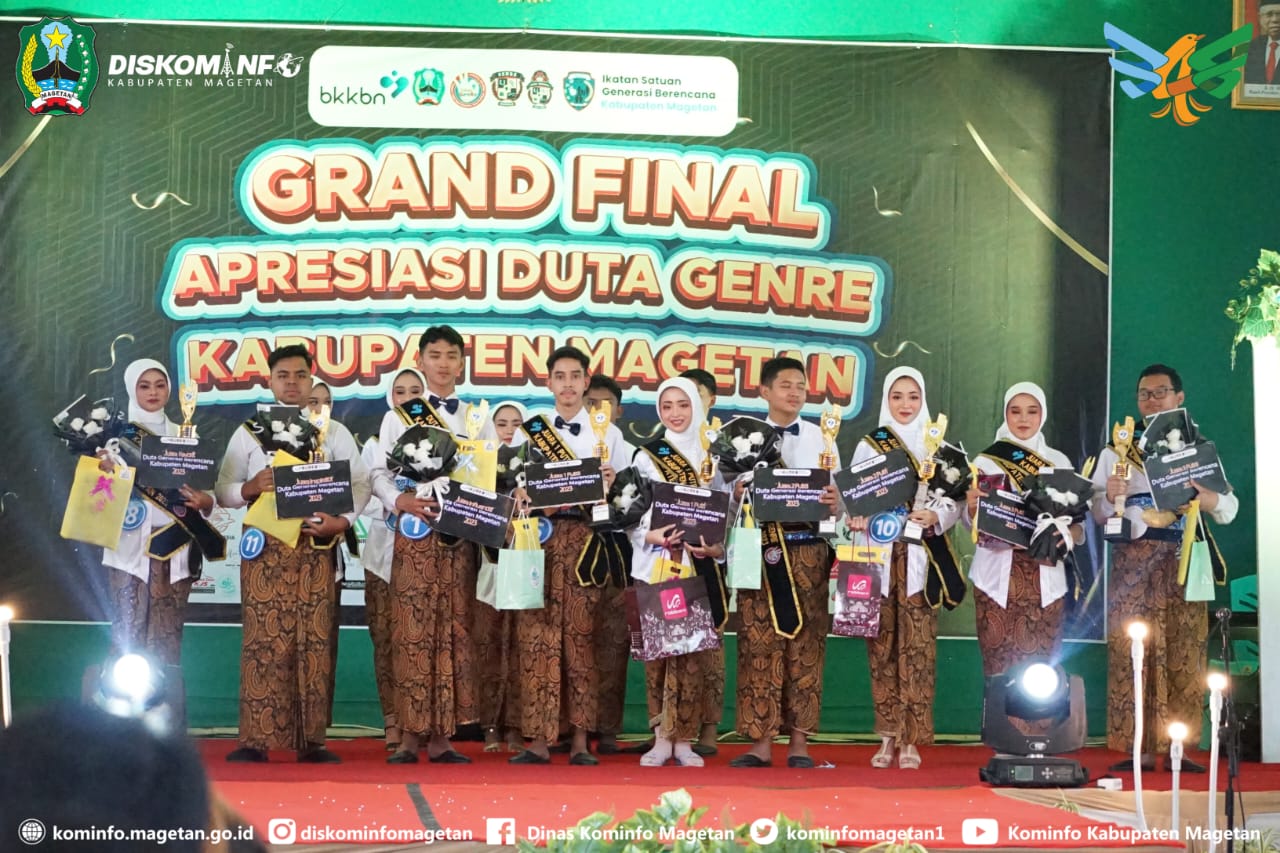Ini Dia Pemenang Grand Final Duta GenRe 2023 – Dinas Komunikasi dan Informatika Kab. Magetan