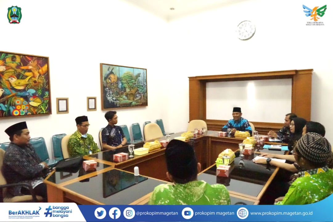 Pj Bupati Magetan Terima Audiensi Duta MTQ Korpri Magetan bersama BKD ... Pj Bupati Magetan Terima Audiensi Duta MTQ Korpri Magetan bersama BKD ...