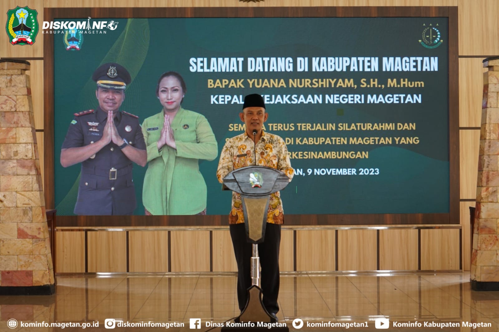 Sugeng Rawuh di Bumi Mageti, Kepala Kejaksaan Negeri Magetan – Dinas Komunikasi dan Informatika ...