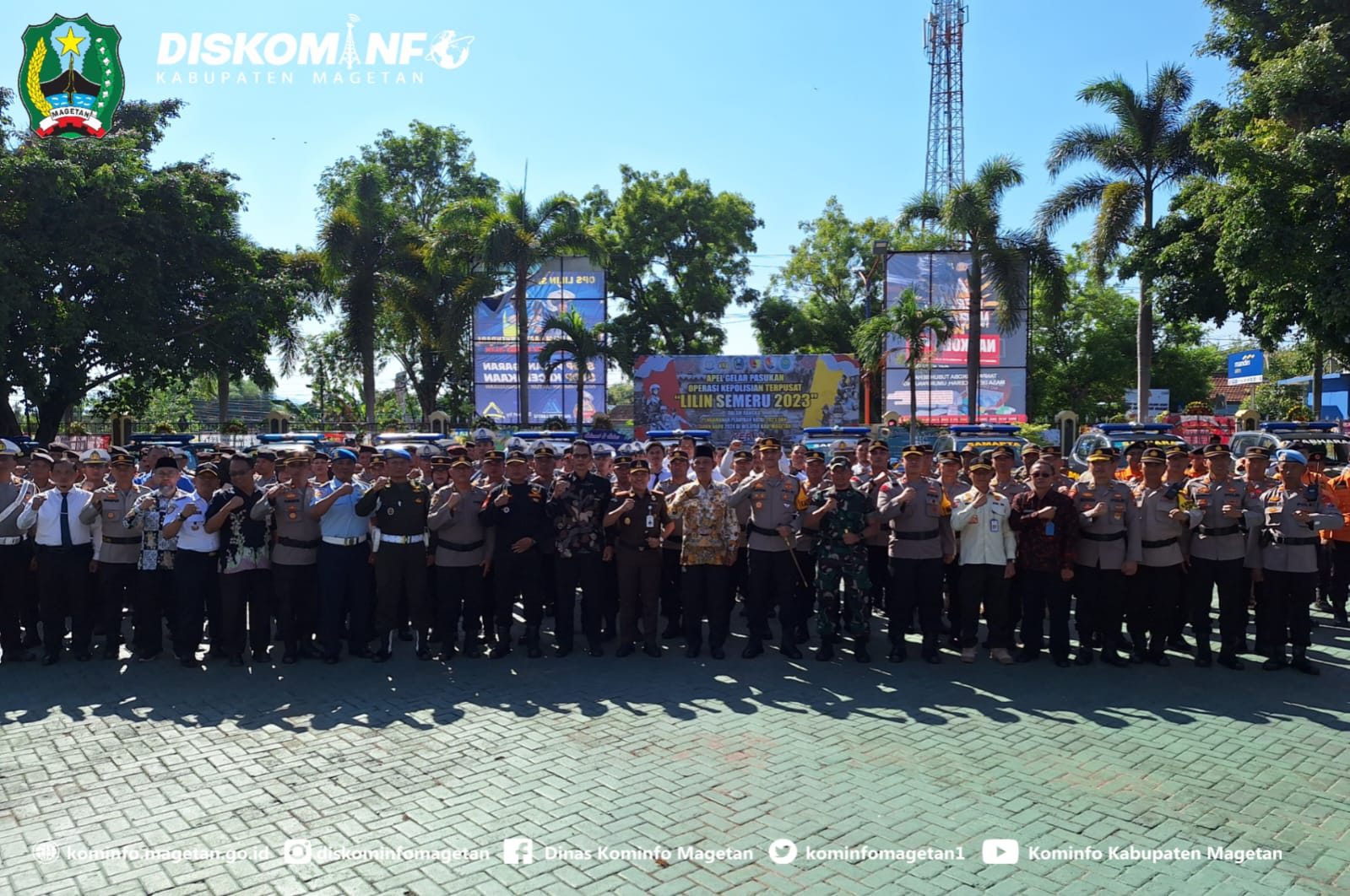 Apel Gelar Pasukan Operasi Kepolisian Terpusat Lilin Semeru Dalam Rangka Perayaan Nataru 2023/ ...