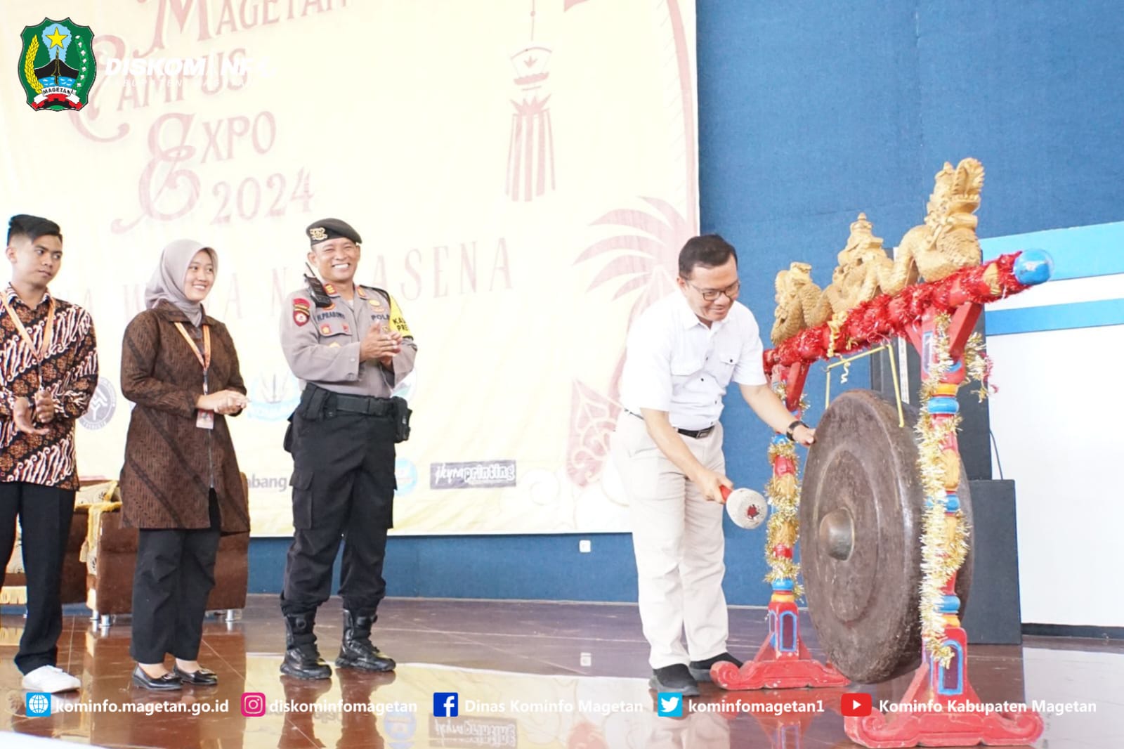 GELARAN CAMPUS EXPO 2024 DI GOR KI MAGETI – Dinas Komunikasi dan Informatika Kab. Magetan