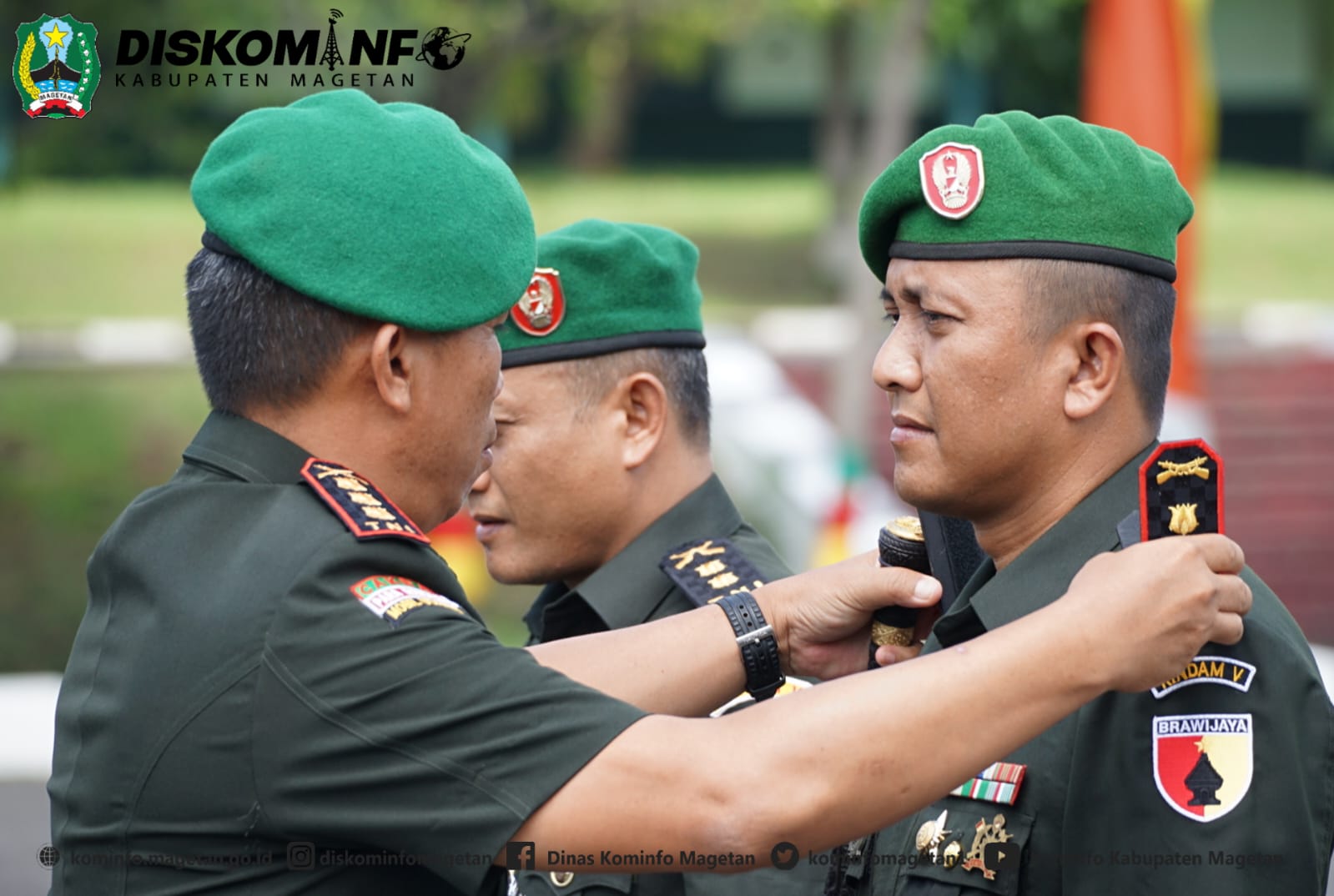 Upacara Serah Terima Jabatan Komandan Secata Rindam V/Brawijaya – Dinas Komunikasi dan ...