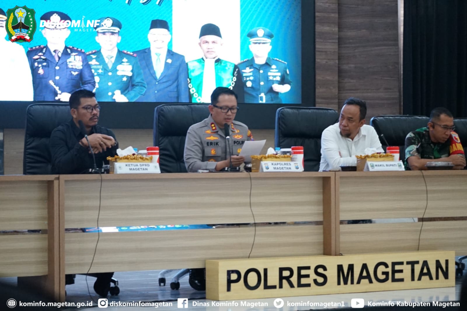 Jelang 1 Muharam, Polres Magetan Gelar Rakor Pengamanan Suro 2025 – Dinas Komunikasi dan ...